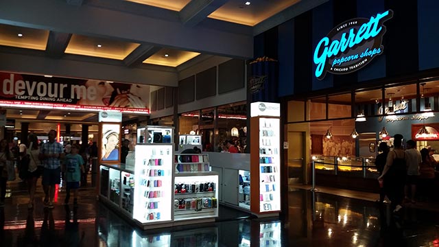 Planet Hollywood Miracle Mile Shops Las Vegas | Garrett Popcorn Shops