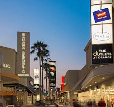 Maps of The Outlets at Orange, Mall, Orange