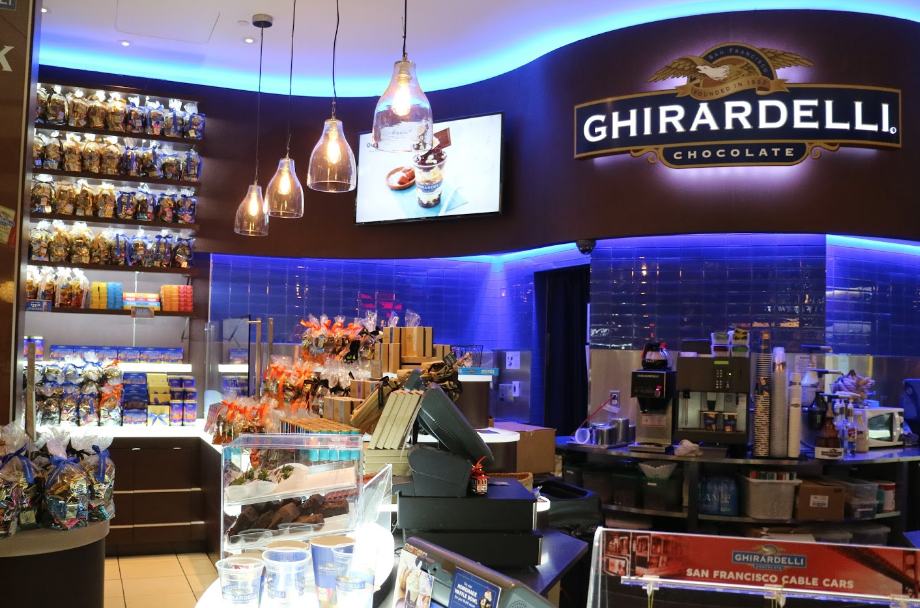 Westfield San Francisco Centre | Ghirardelli Chocolate