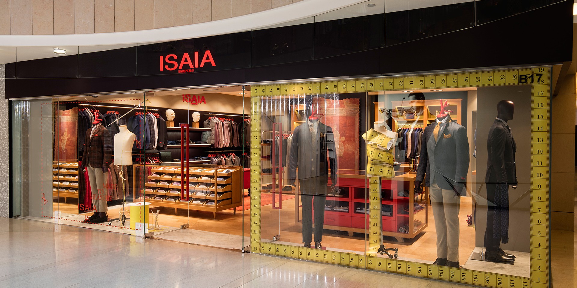 The Landmark at Central Hong Kong | Isaia